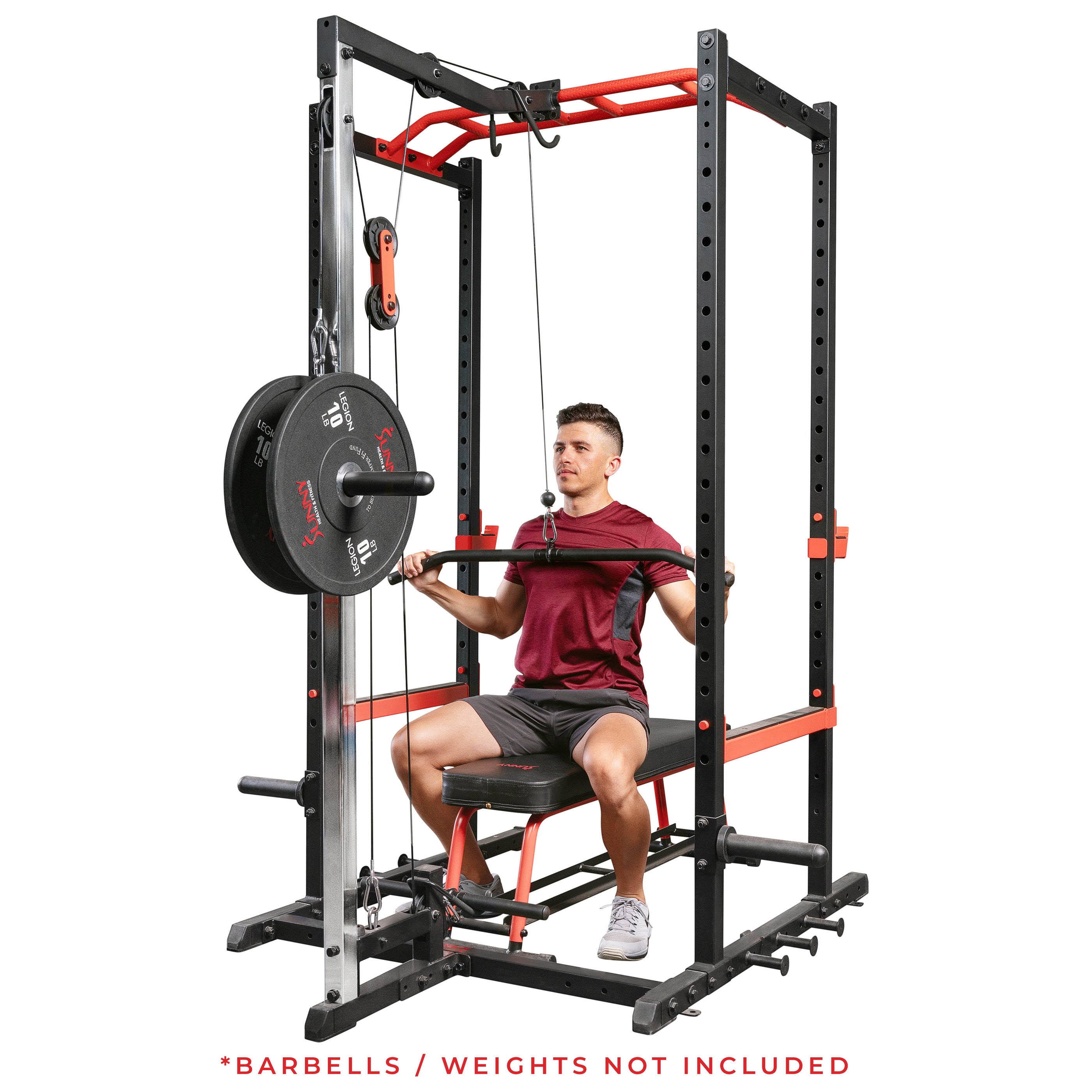 Sunny Strength™ Stretch Training Machine Lat Pulldown Pulley System ...