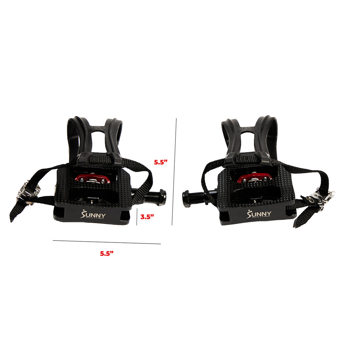 Indoor Cycle Bike Pedal Clip-In (SPD) - Set | Sunny Health & Fitness