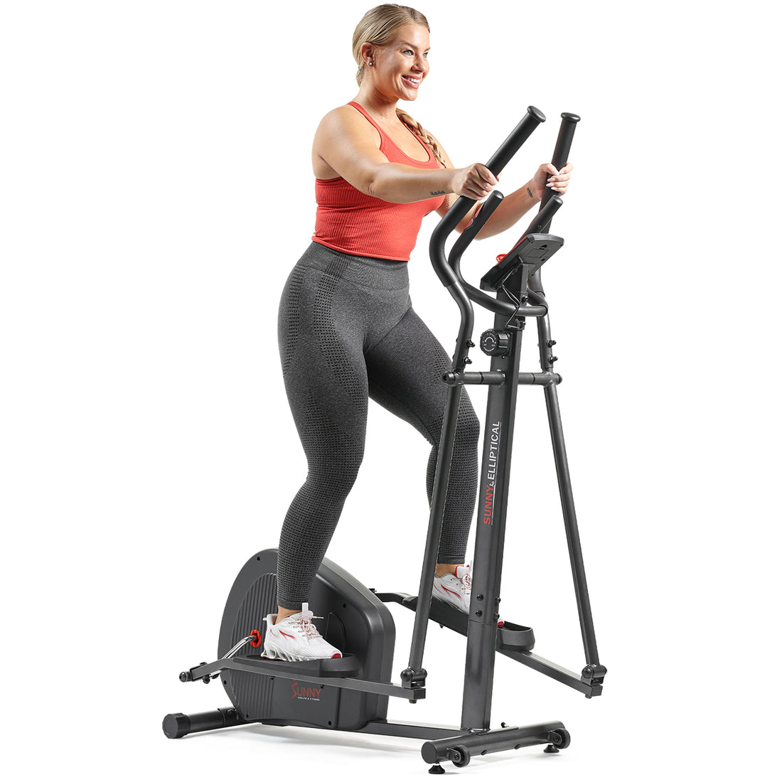 Endurance Series Smart Elliptical Machine | Sunny Health and Fitness