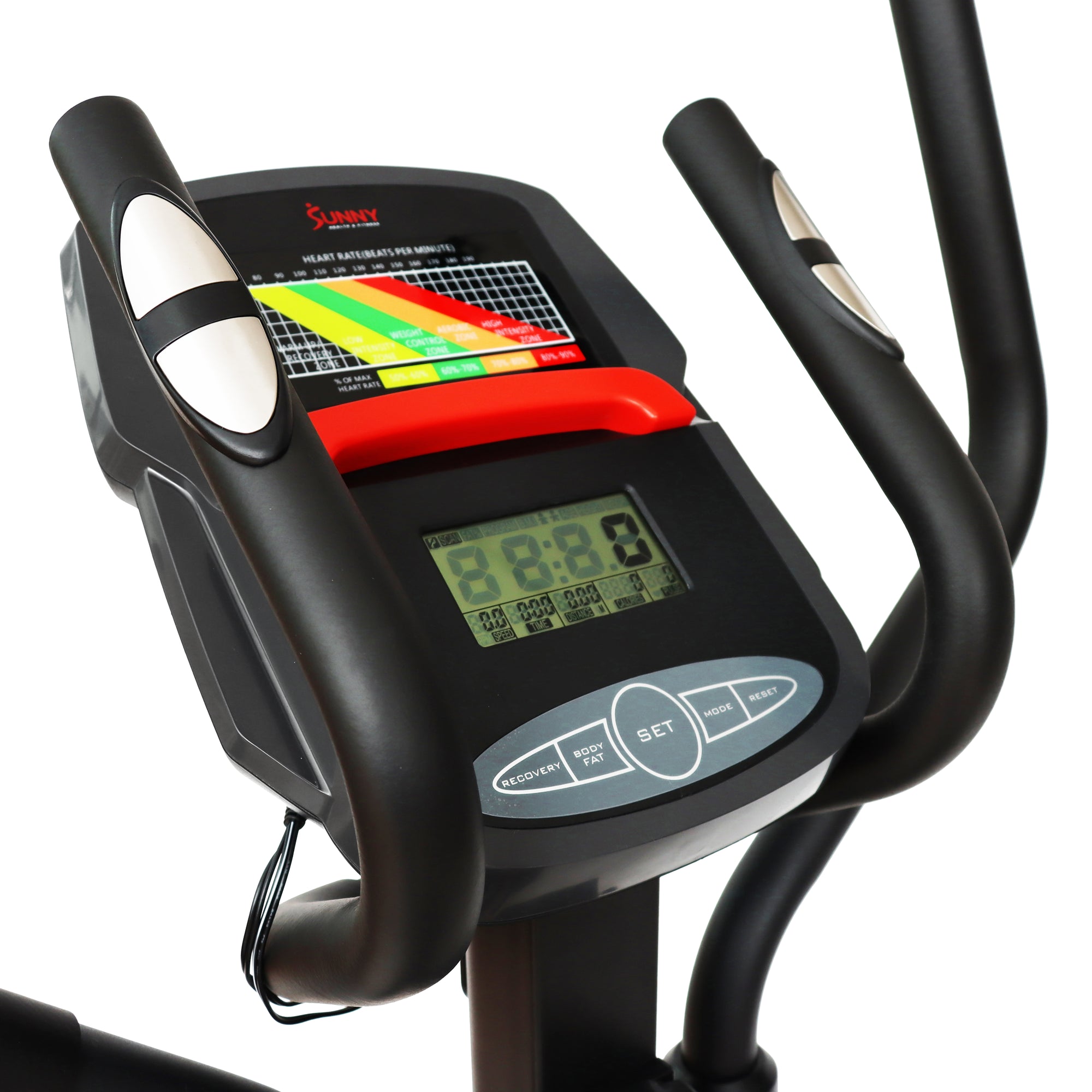 Power Stride Smart Elliptical Cross Trainer Machine | Sunny Health and ...