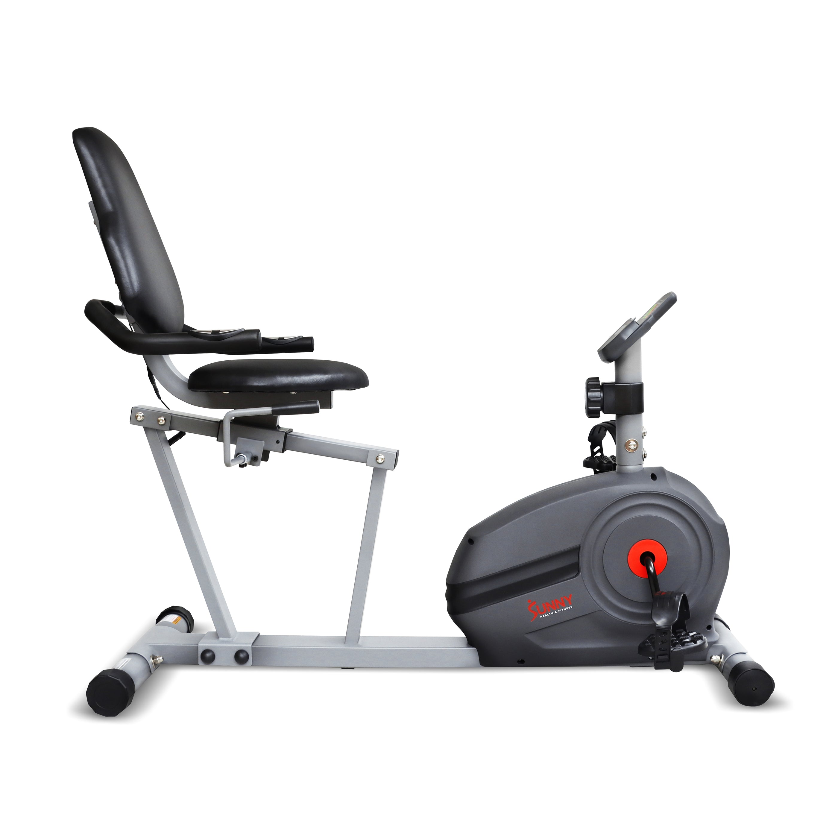 Magnetic Smart Recumbent Bike | Sunny Health & Fitness