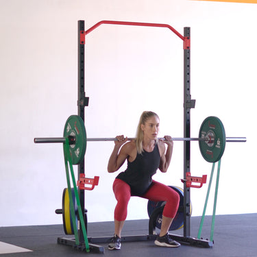 Power Zone Advanced Multifunction Squat Power Rack | Sunny Health ...