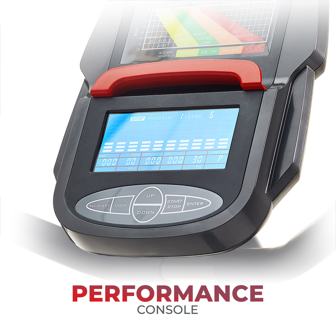 Smart Programmable 16 Levels Electro-Magnetic Resistance Recumbent Exercise Bike | Sunny Health ...