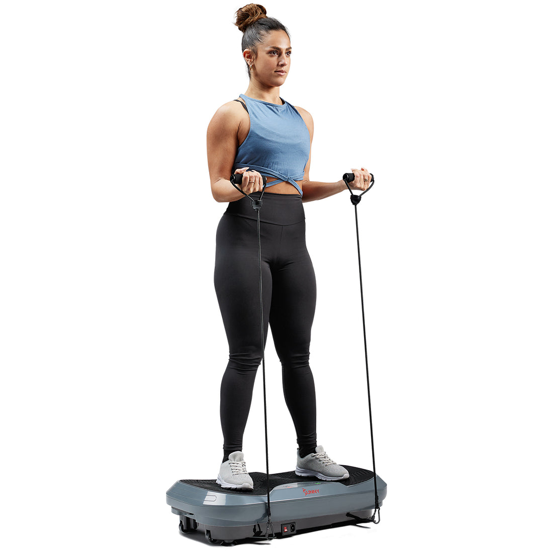 Fitboard 3D Vibration Platform With Resistance Band | Sunny Health ...