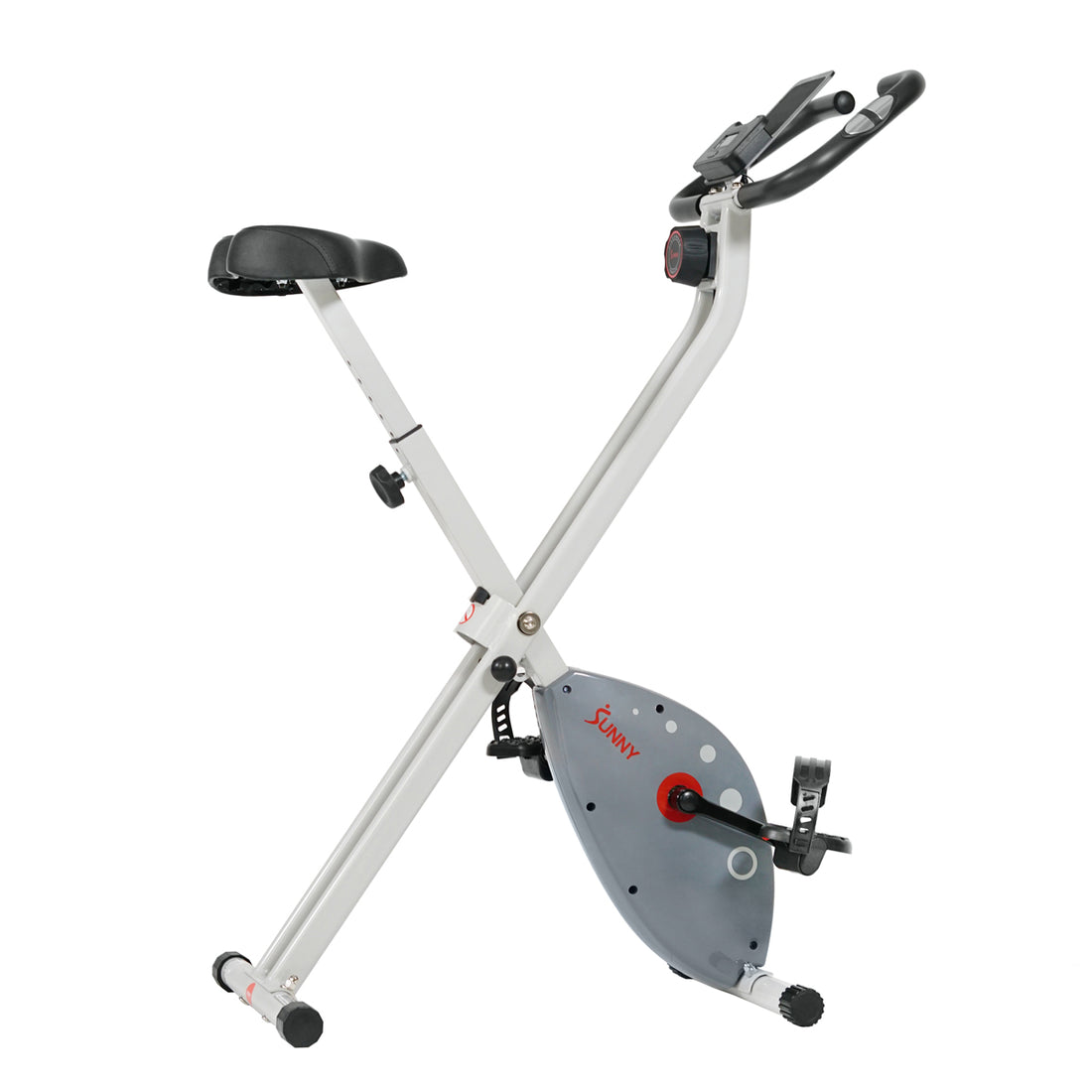 Foldable Exercise Bike Space Saving Stationary Bike | Sunny Health and ...