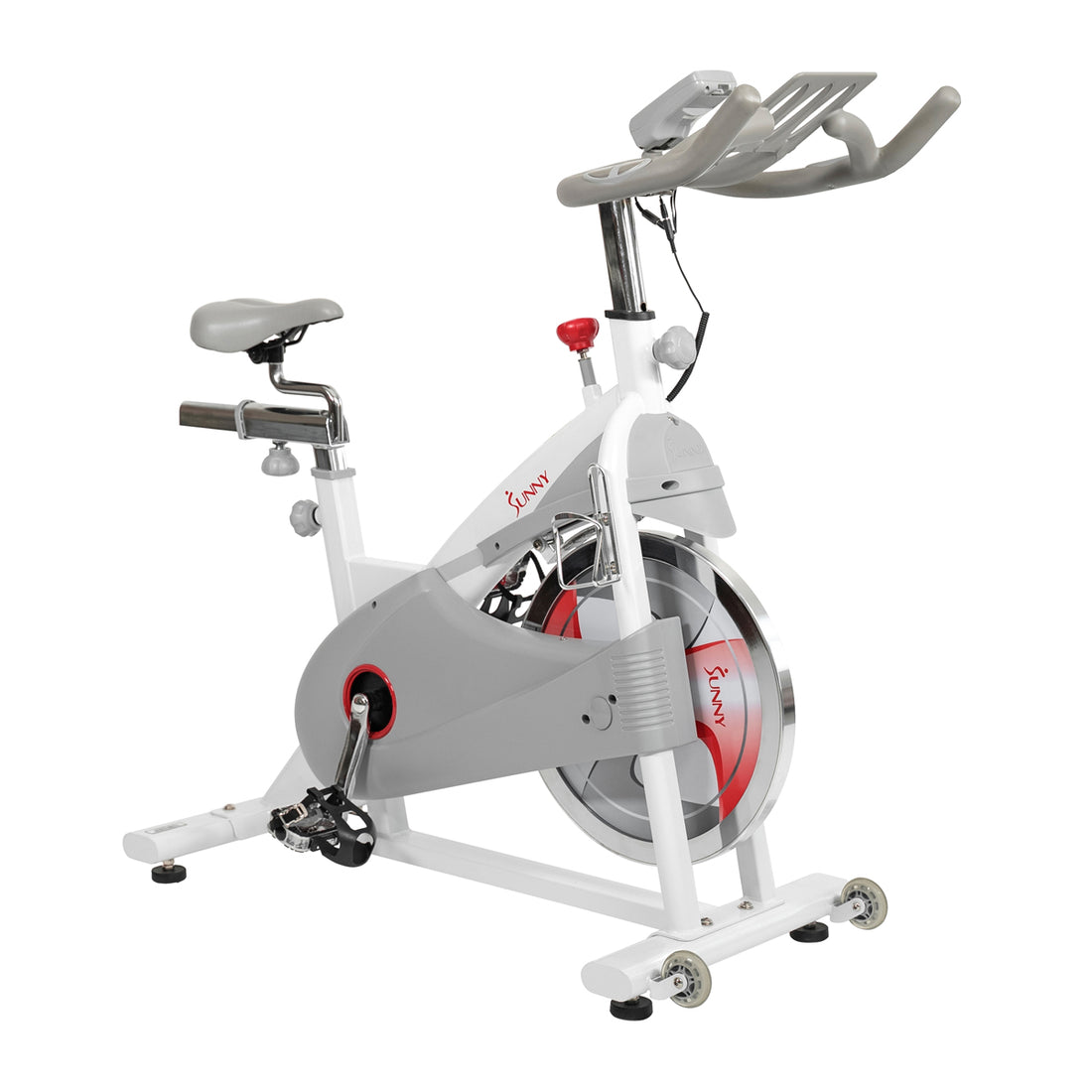 Premium Magnetic Belt Drive Indoor Cycling Bike | Sunny Health and Fitness