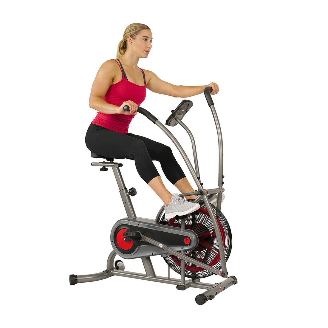 Fan Exercise Bike with Device Holder | Sunny Health & Fitness | Sunny ...