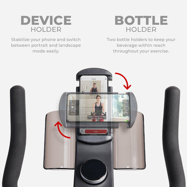 Tryden Connected Magnetic Cycle Bike | Sunny Health & Fitness