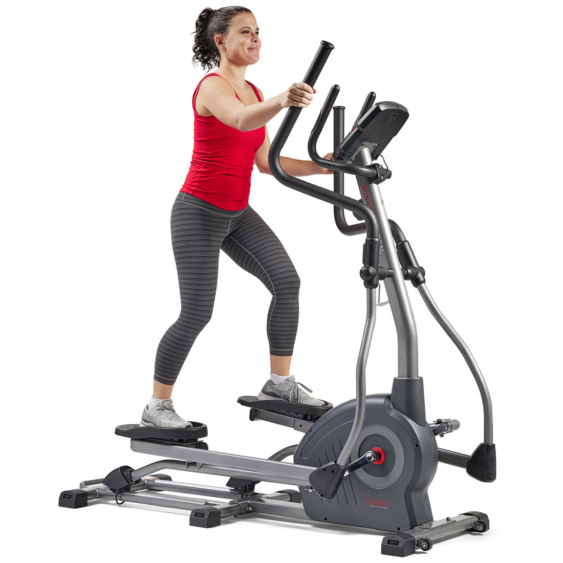Smart Elite Long Stride Length Magnetic Elliptical | Sunny Health ...