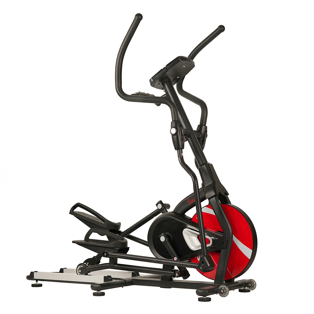 Stride Elliptical Machine Magnetic Fitness w/ Device Holder, LCD Monit ...