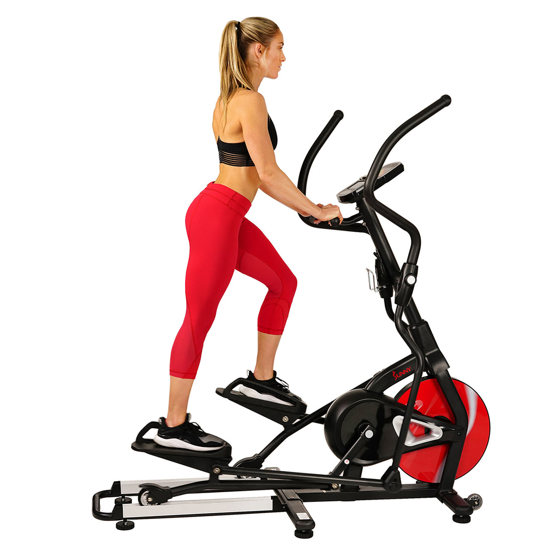 Sunny Strength™ Stride Elliptical Machine Magnetic Fitness w/ Device H ...