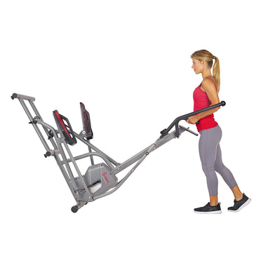Elliptical Trainer Machine Magnetic Elliptical w/ Device Holder, LCD M ...