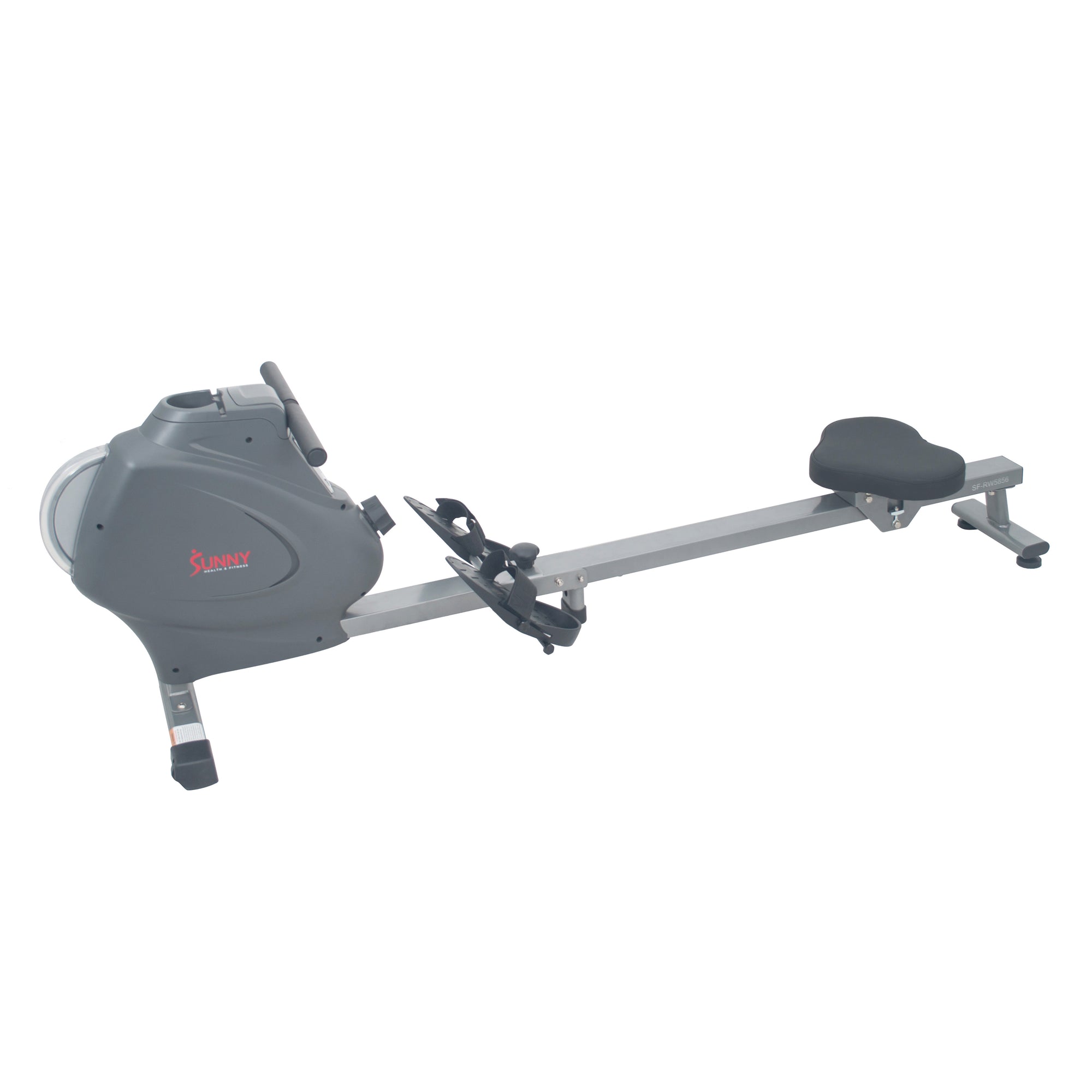 Rowing Machine Magnetic Rower, LCD Monitor w/ Device Holder | Sunny ...