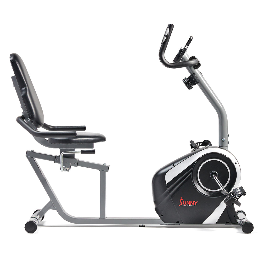 Magnetic Recumbent Exercise Bike with Quick Adjustable Seat , 300 lb C ...