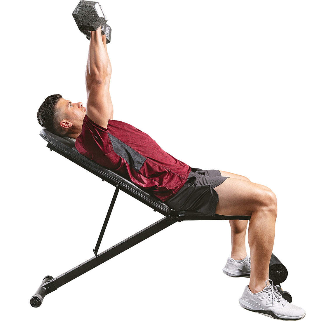 Incline / Decline Weight Bench for Adjustable Workout | Sunny Health ...