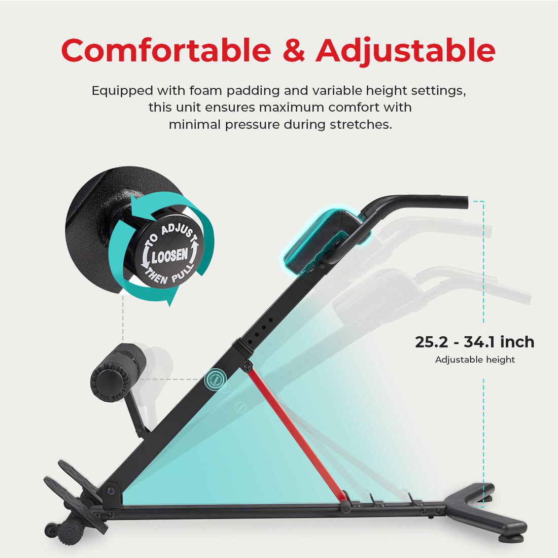 Sunny Strength™ Hyperextension Roman Chair with Dip Station | Sunny ...