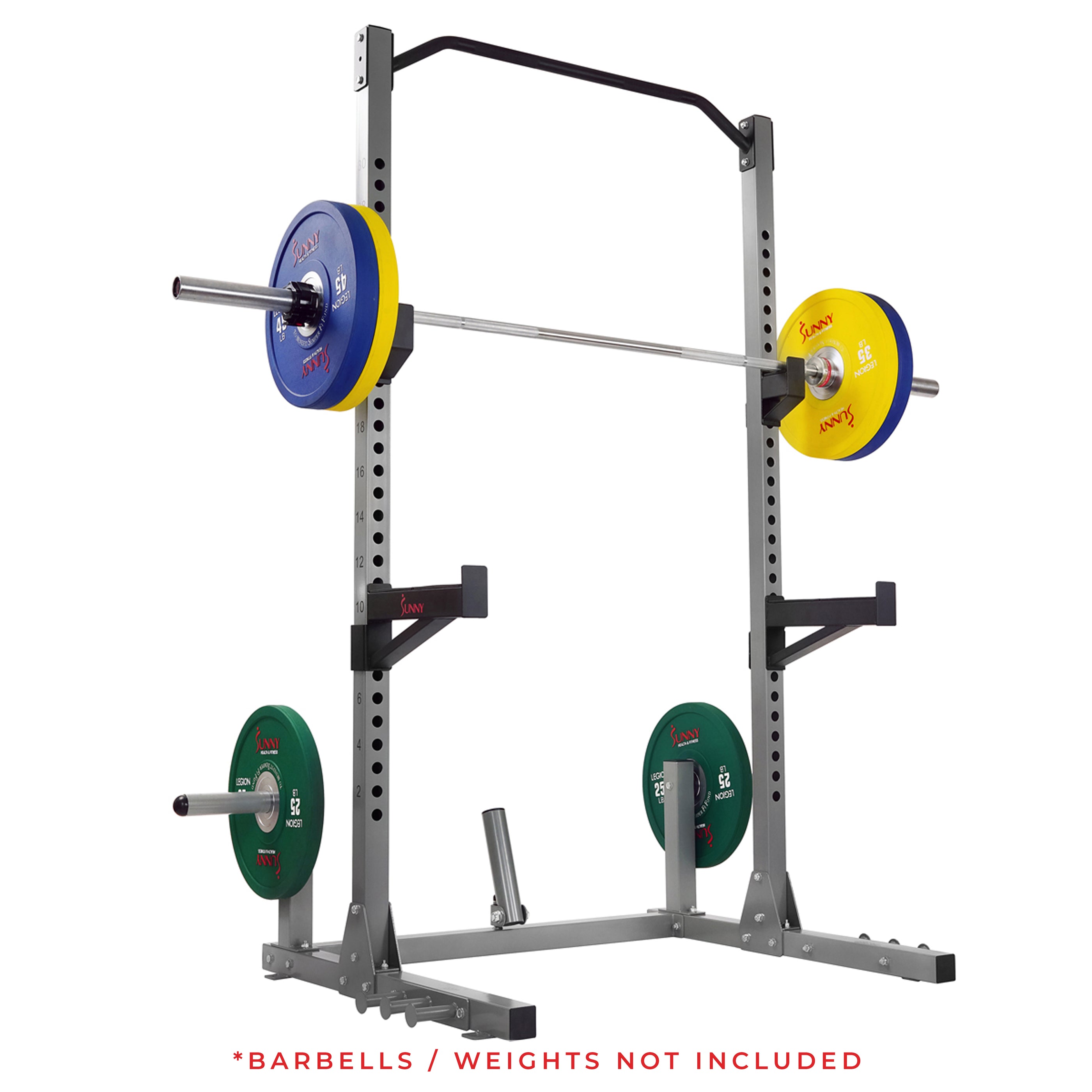 Exercise Squat Rack w/ High Weight Capacity | Sunny | Sunny Health ...