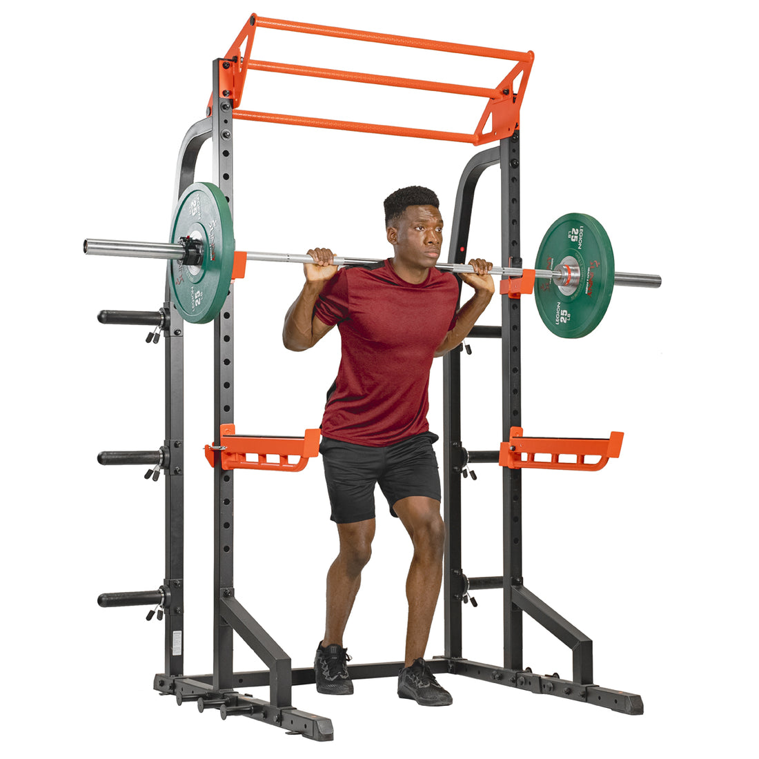 Power Zone Premium Heavy Duty Multifunction Squat Power Rack | Sunny ...