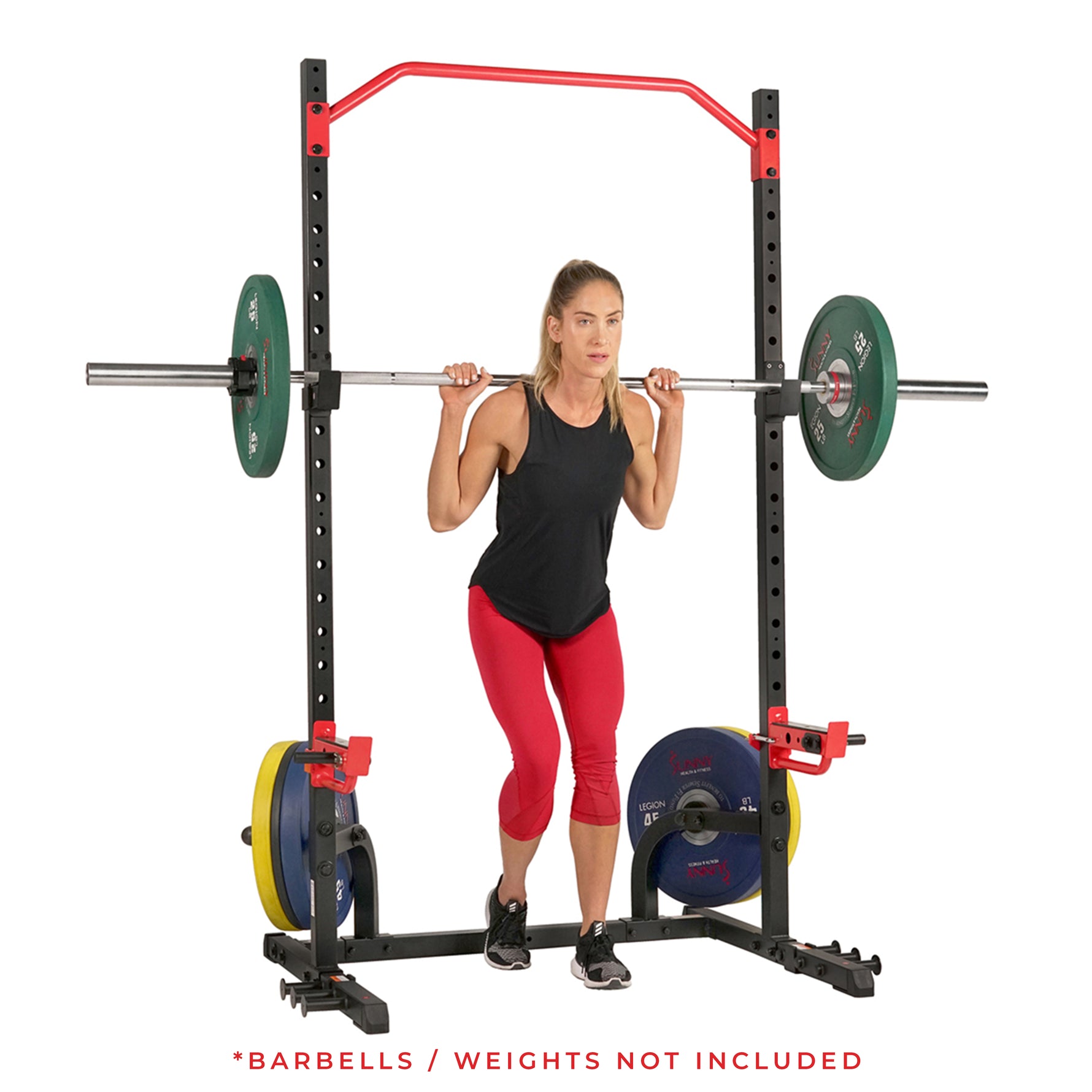 Power Zone Advanced Multifunction Squat Power Rack | Sunny Health ...