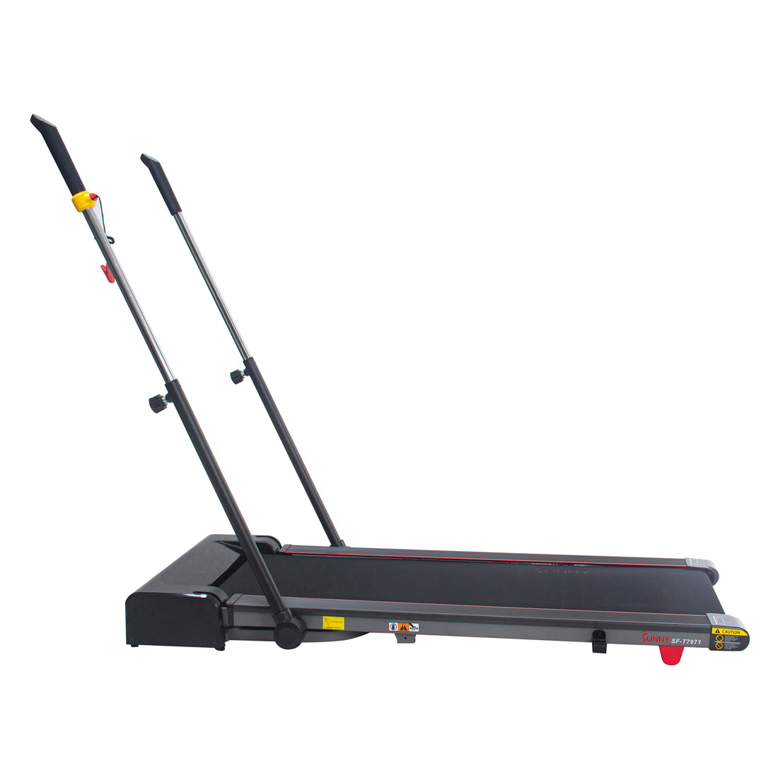 Slim Folding Treadmill Trekpad with Moving Arms Exercisers | Sunny ...