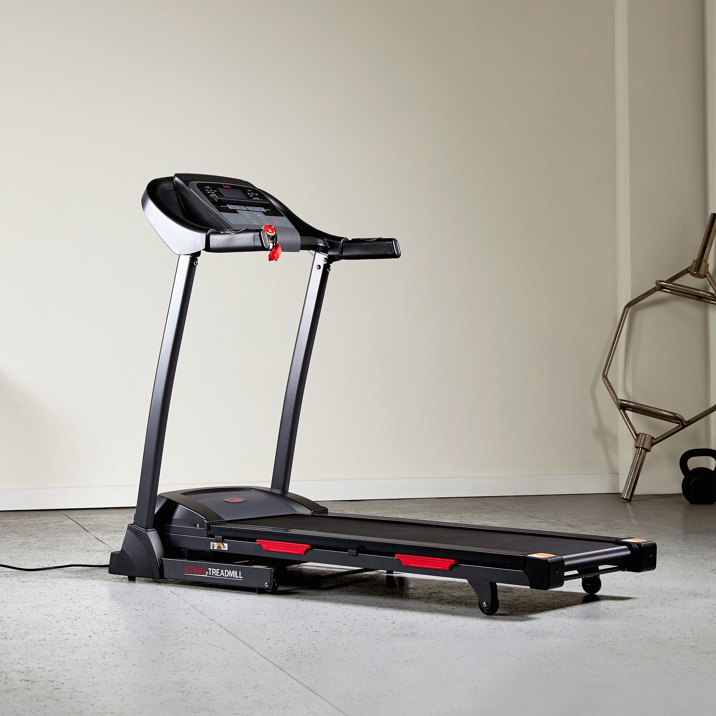 Premium Treadmill with Auto Incline Sunny Portable Treadmill | Sunny ...