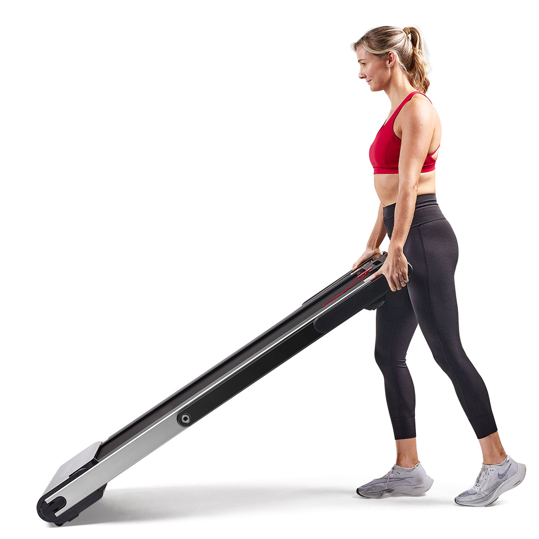 Space Saving Treadmill | Motorized Asuna Treadmill w/ Speaker | Sunny ...
